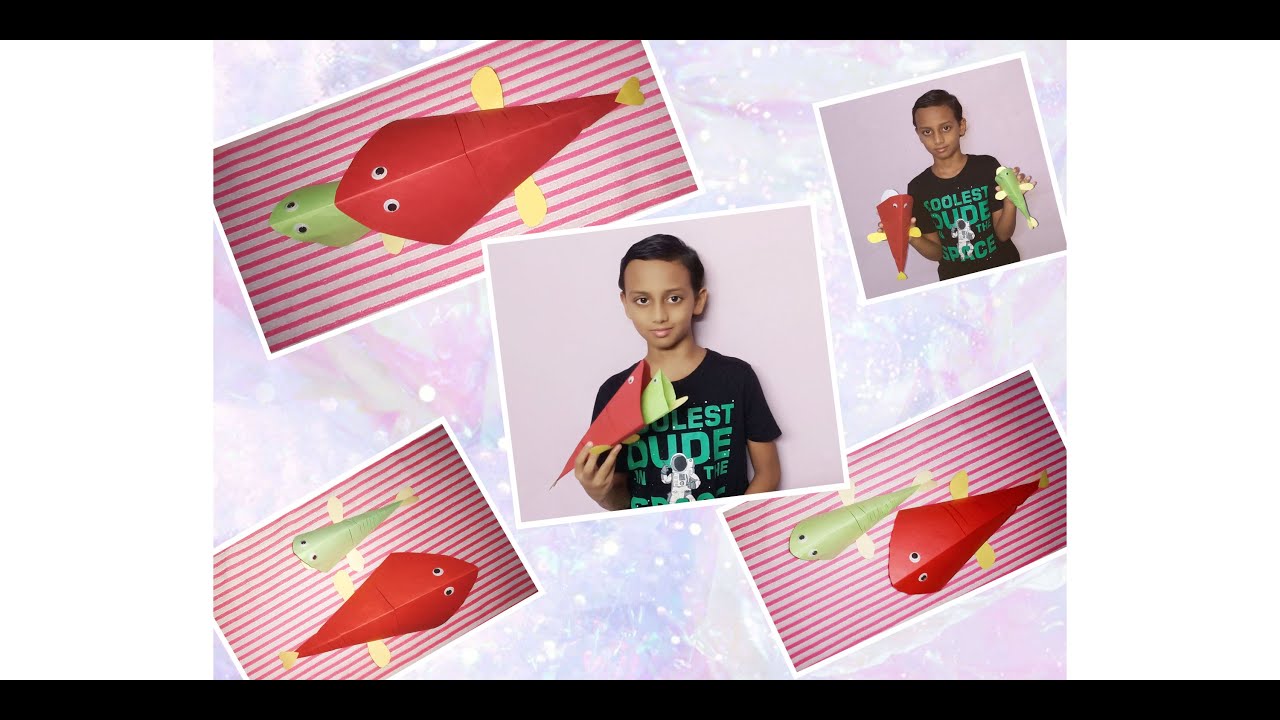 Moving Fish | Moving Paper Fish | Moving Fish Craft | Moving Fish for ...