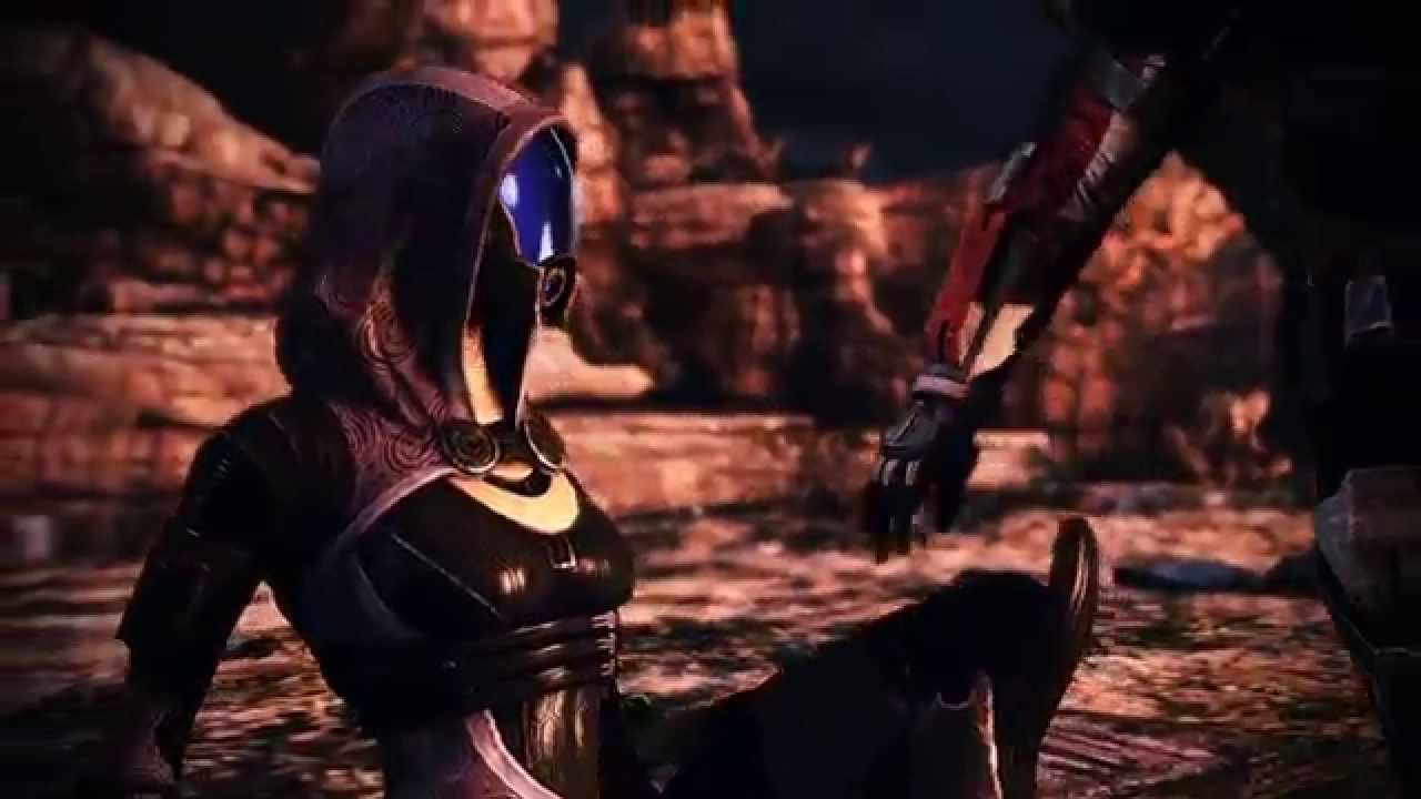 Mass Effect 3 - Peace between Geth and Quarians - YouTube