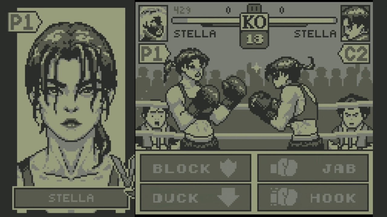 Toe II Toe (boxing, Casual, Game Boy) - YouTube