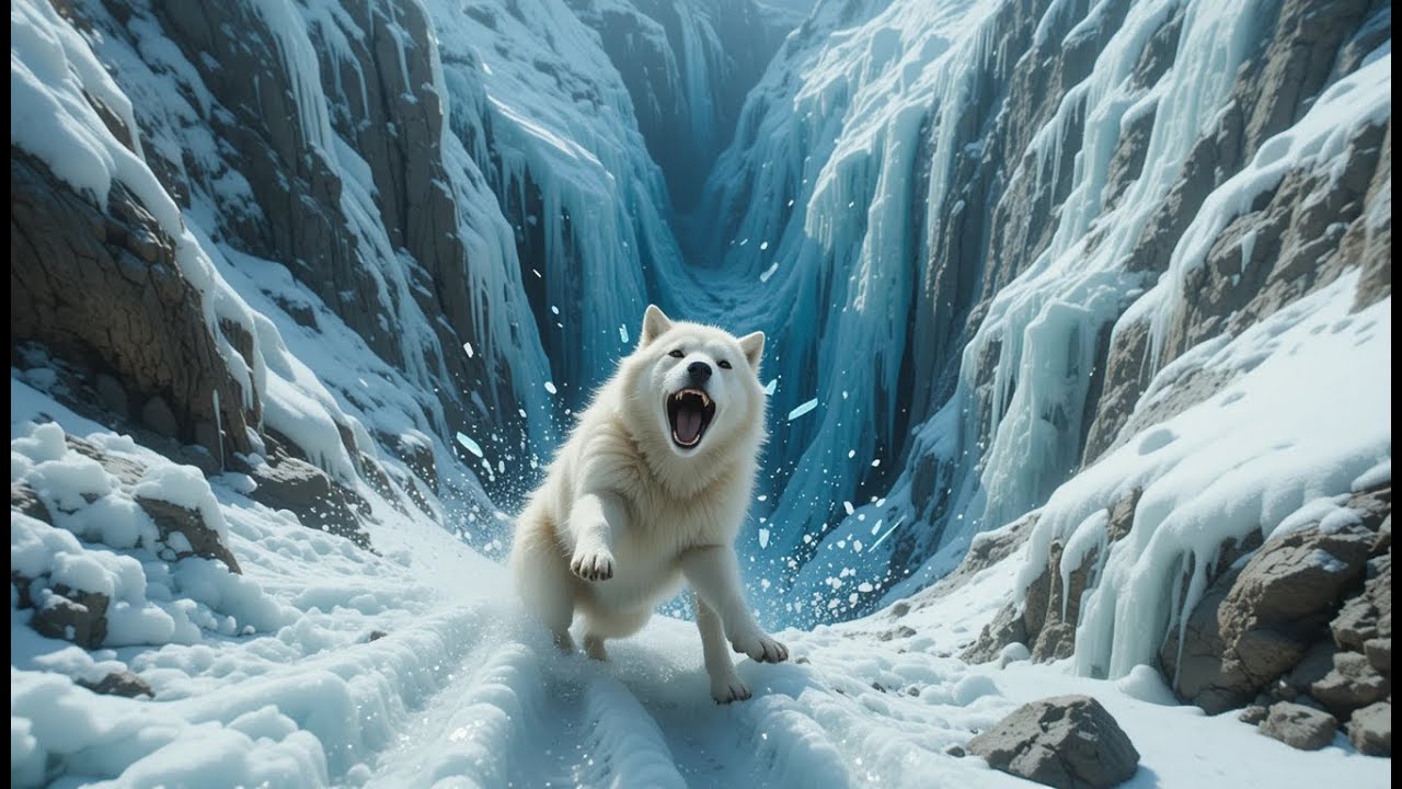 Rescuing a Wolf fall down | A Brave Journey from Injury to Recovery ...