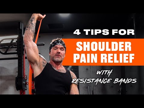 4 Tips for Shoulder Pain Relief with Resistance Bands - YouTube