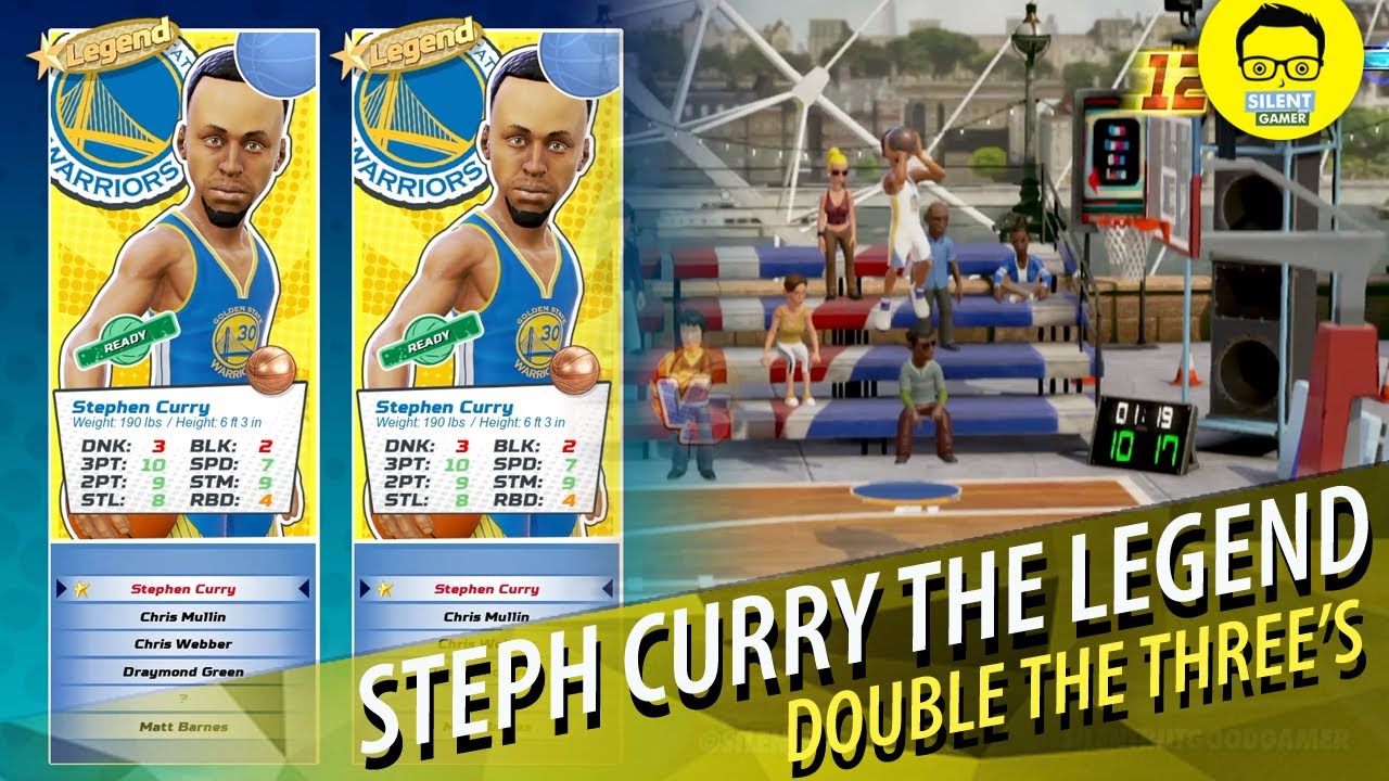 Stephen Curry The Legend! NBA Playgrounds 3 Pointer Madness - "NBA ...