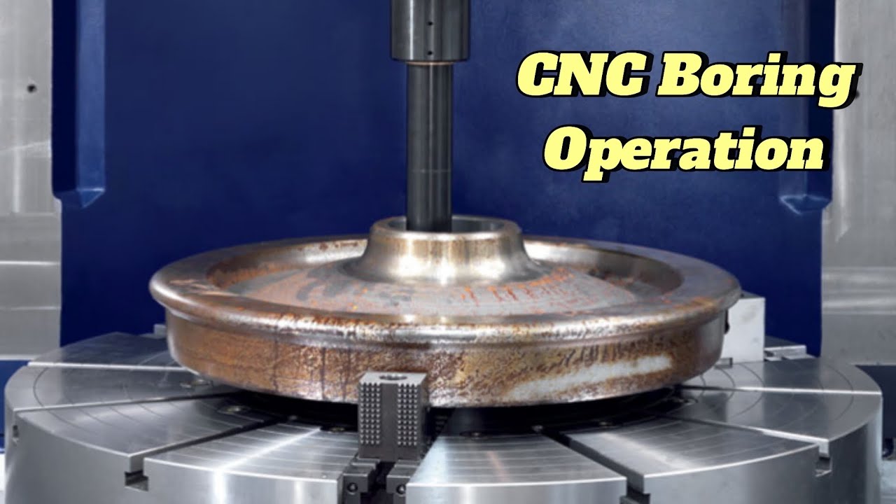 CNC Boring Operation #india #russia #cnc #automobile #shortsfeed # ...