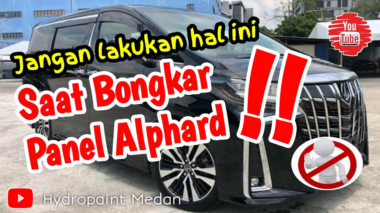 CARA MEMBUKA PANEL DASHBOARD ALPHARD YANG BENAR | TIPS MEMBUKA | TOYOTA ...