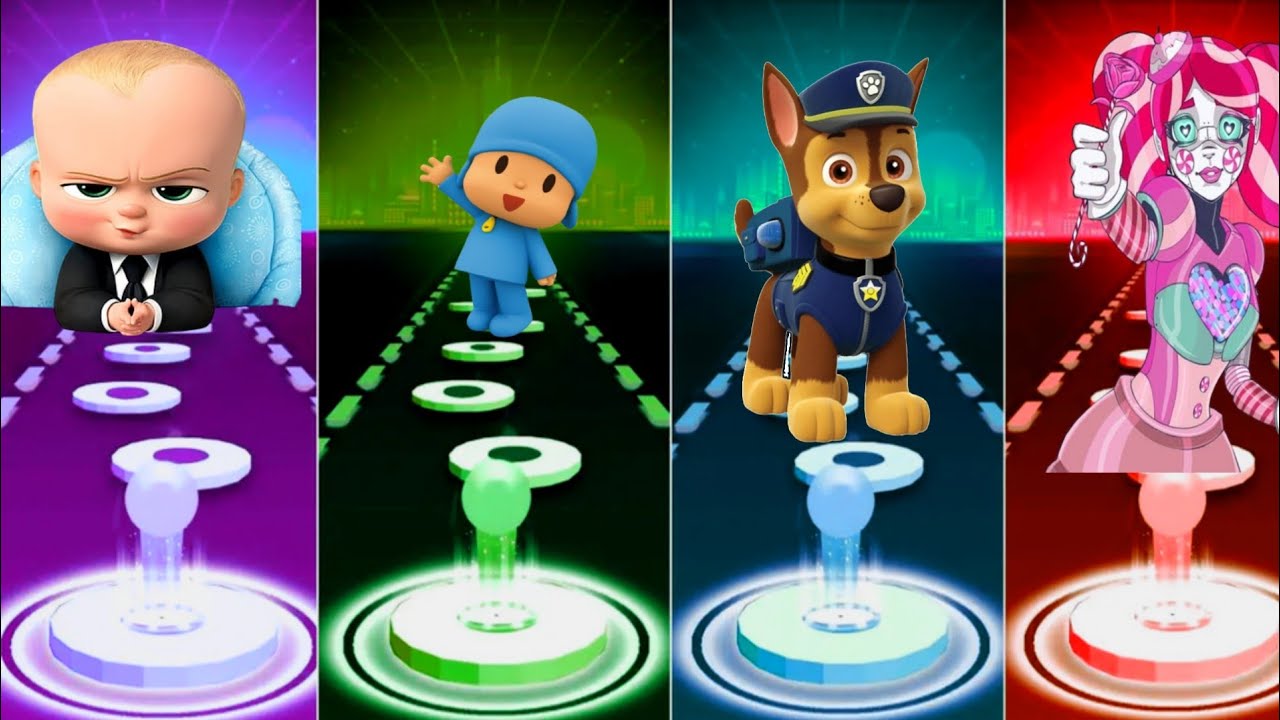 Baby Boss🆚POCOYO🆚PAW Patrol🆚Kandyland♦ Who is best? - YouTube