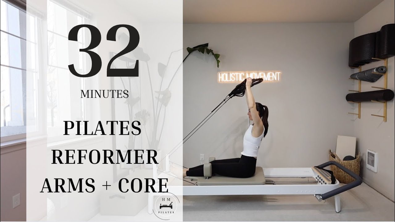 Pilates Reformer | Intermediate | Arms + Core - YouTube