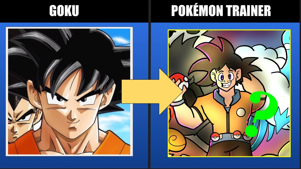 What if GOKU was a POKÉMON TRAINER?!? [Bonus Speedpaint!] - YouTube