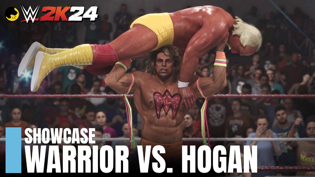 WWE 2K24 | Showcase: The Ultimate Challenge | Ultimate Warrior vs. Hulk ...