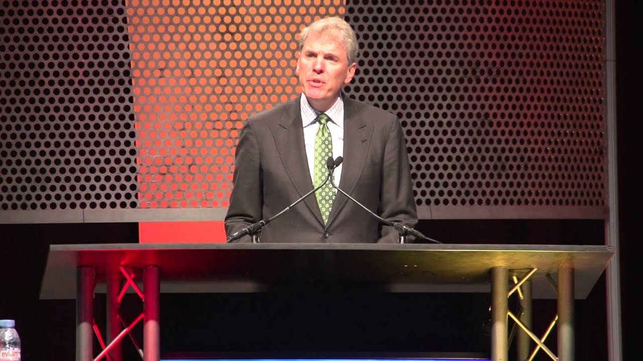 Itron CEO Philip Mezey Addresses DistribuTECH Attendees - YouTube