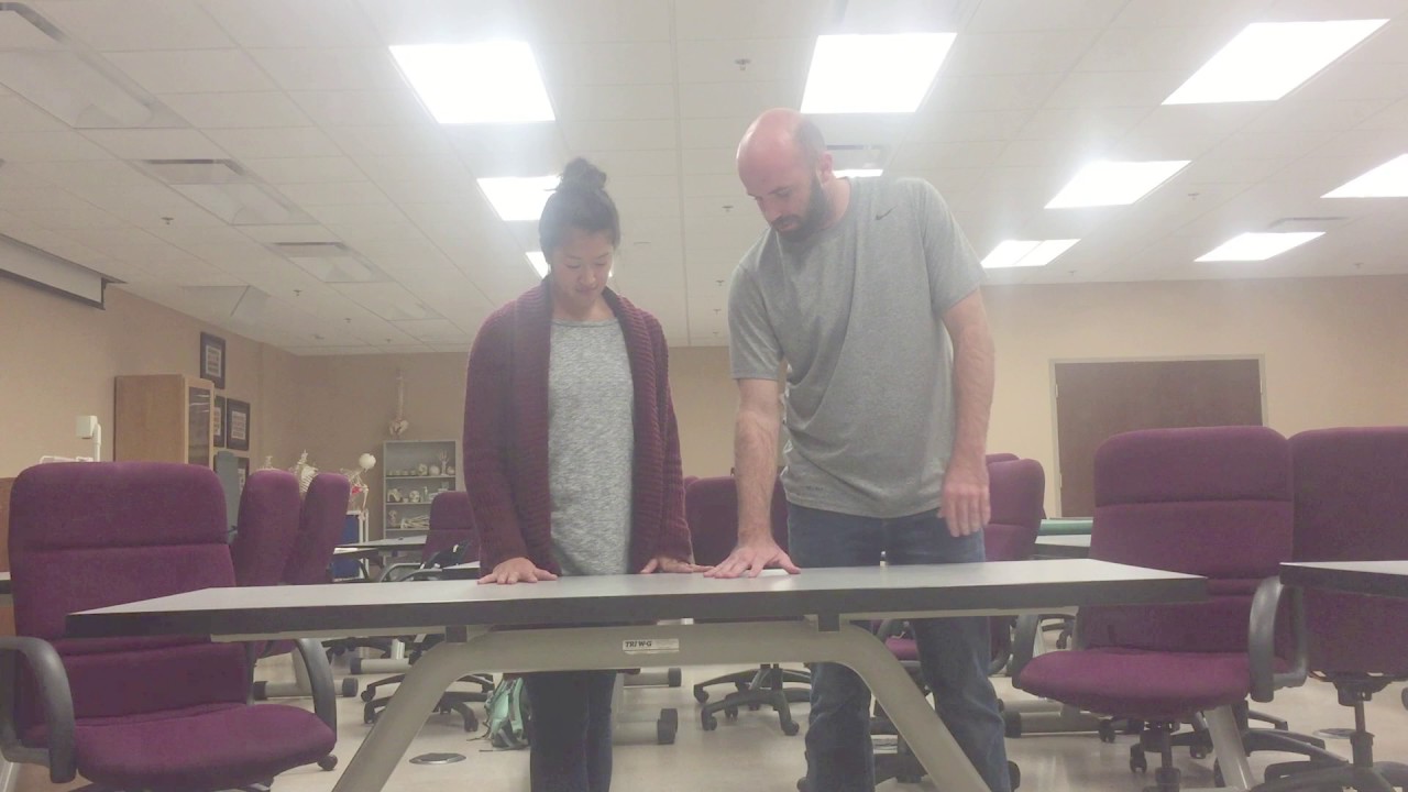 HEP Tabletop Finger Extension - YouTube