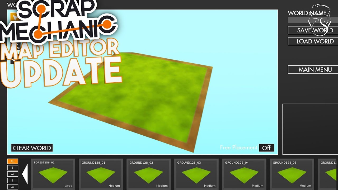 Nu mă așteptam la așa ceva, MAP EDITOR! | Scrap Mechanic UPDATE - YouTube