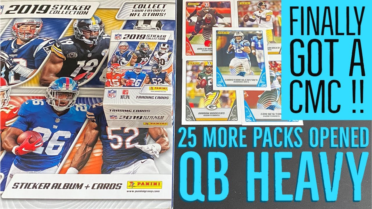 [2.9] 2019 NFL Panini Sticker Album and Trading Card Collection. Final ...