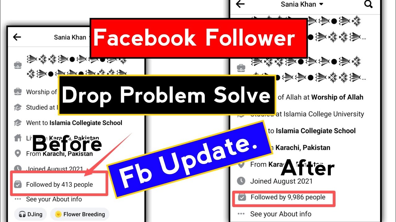 Facebook New Update | Increase Facebook Followers 2023 | Facebook Followers Drop Problem Solved ...