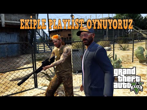 EKİPLE KOMEDİ GİBİ BİR OYUN ( GRAND THEFT AUTO V )
