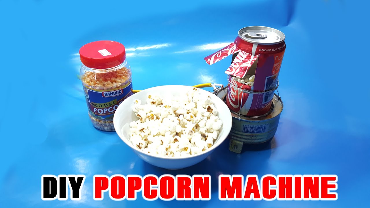 How to make PopCorn Machine from Glow Plug - YouTube