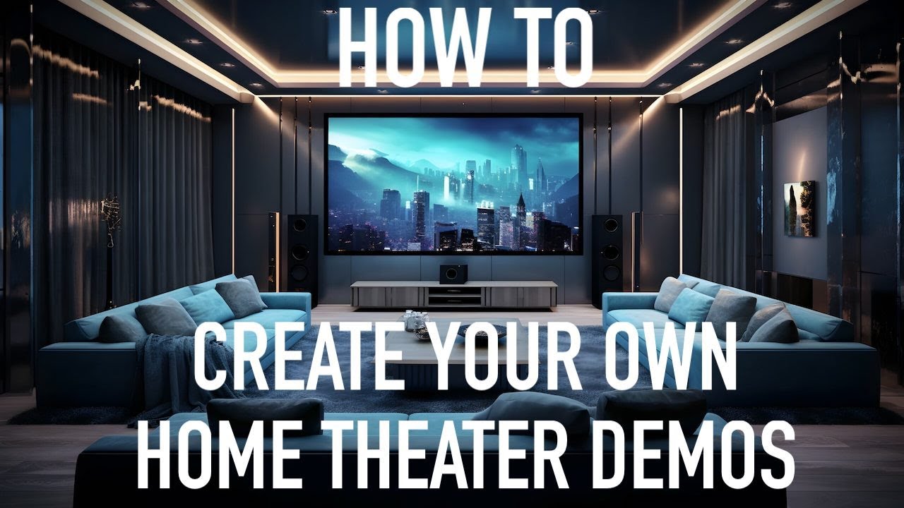 How To Create Your Own Demo Clips For Home Theater - YouTube