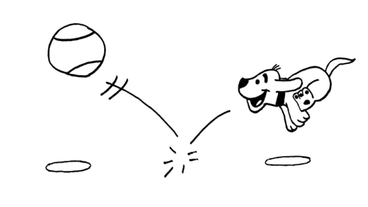 Capturing Joy: How to Draw a Playful Dog Enjoying a Ball | Step-by-Step ...
