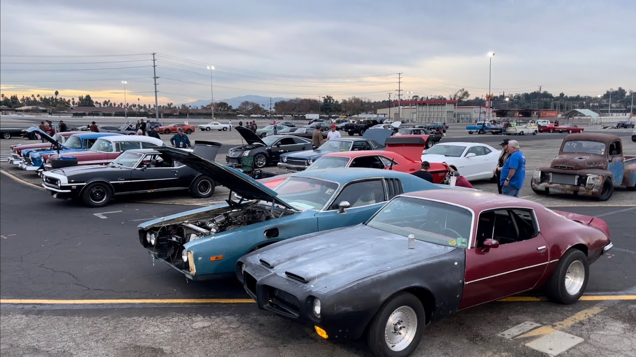 Hot Rod Powertour West 2023 Day 3: Pomona Dragstrip - YouTube