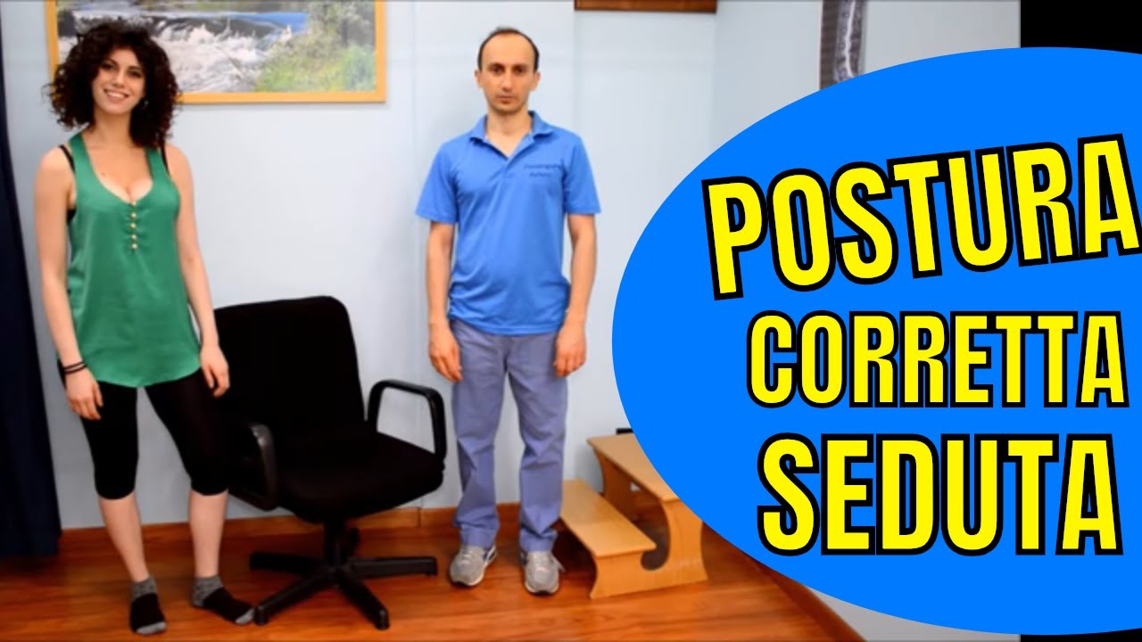 Postura corretta da seduti: come migliorare la postura rapidamente ...