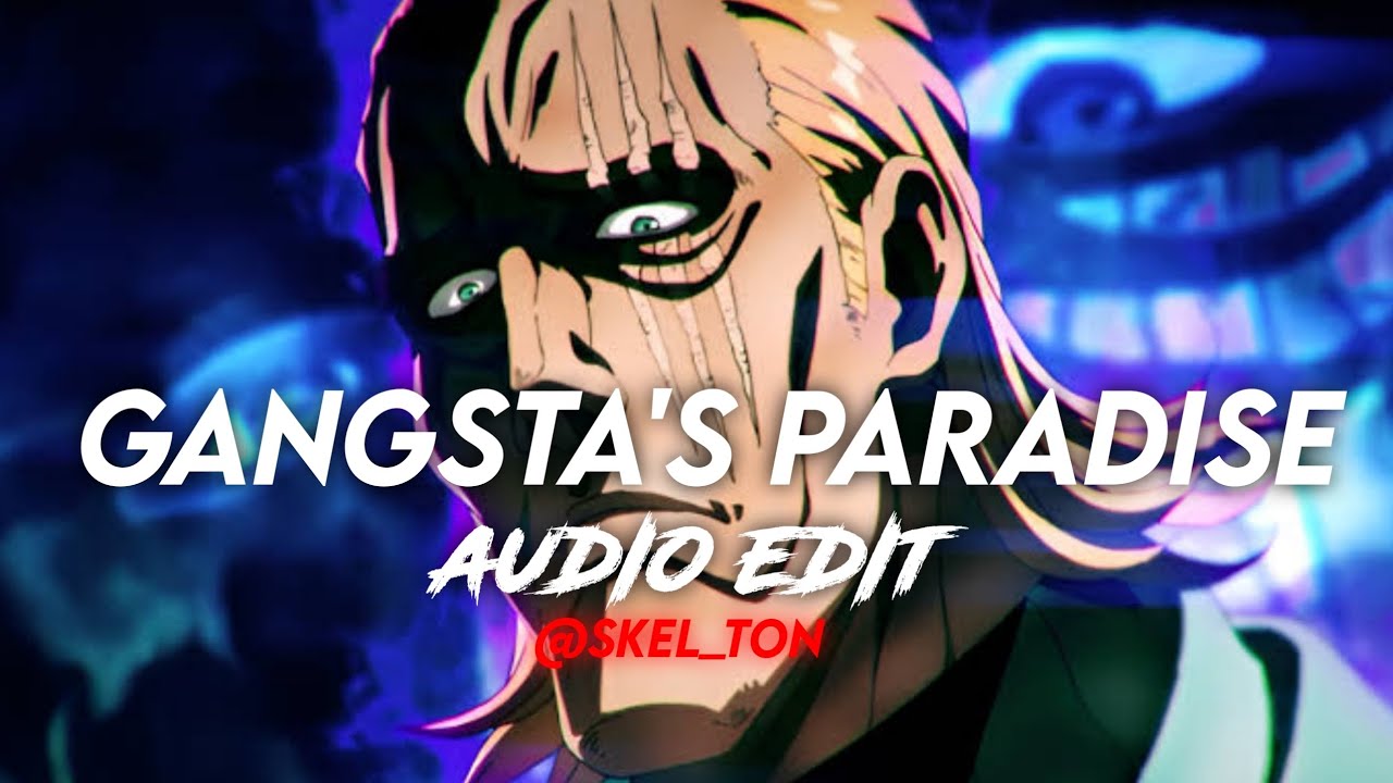 gangsta's paradise - coolio feat. lv [edit audio] - YouTube