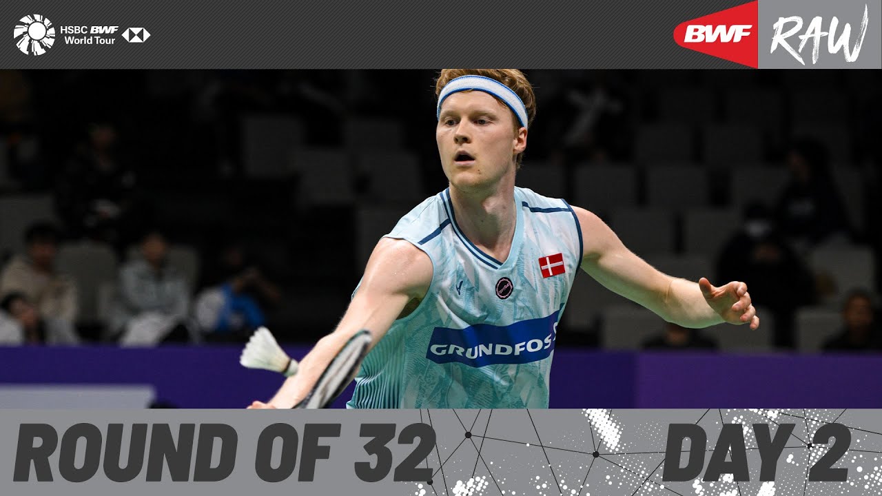 LI-NING China Masters 2024 | Day 2 | Court 2 | Round of 32 - YouTube