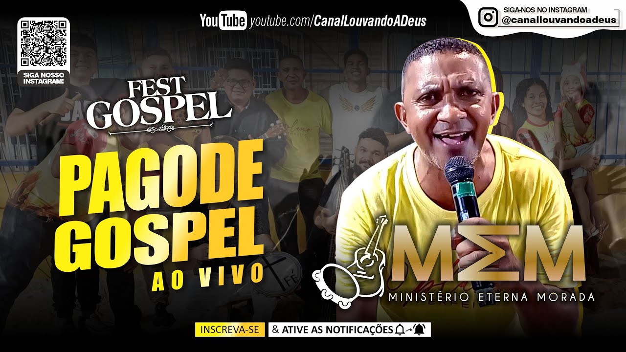 Grupo ETERNA MORADA Ao Vivo no Fest Gospel 2024 - PAGODE GOSPEL - YouTube