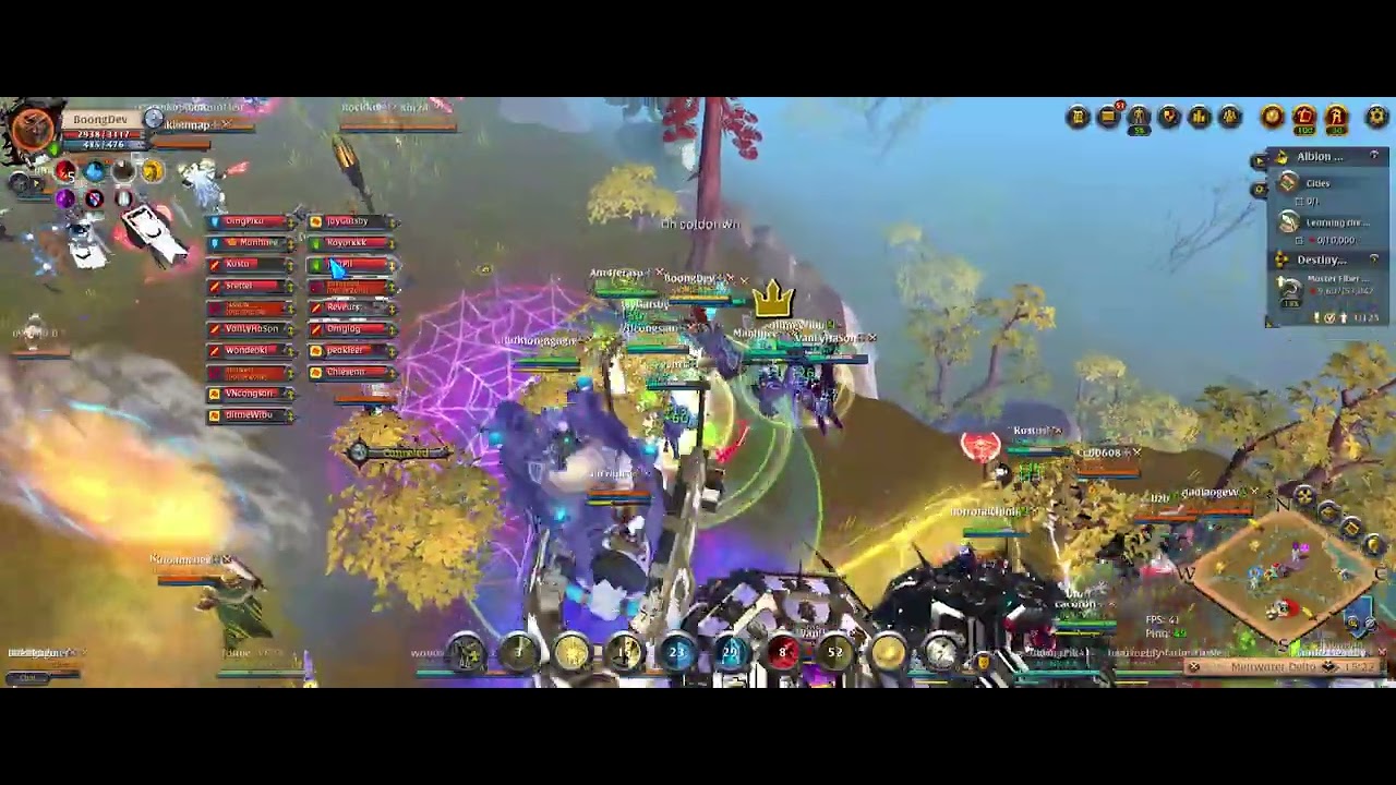 Albion Online Hallowfall Frontline POV 07/07 - YouTube