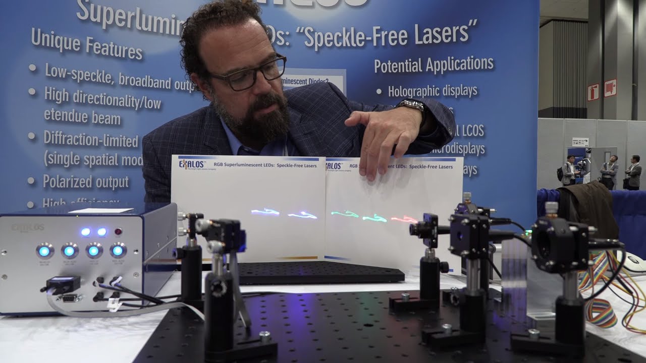 EXALOS shows RGB superluminescent light-emitting diodes (SLEds) for ...