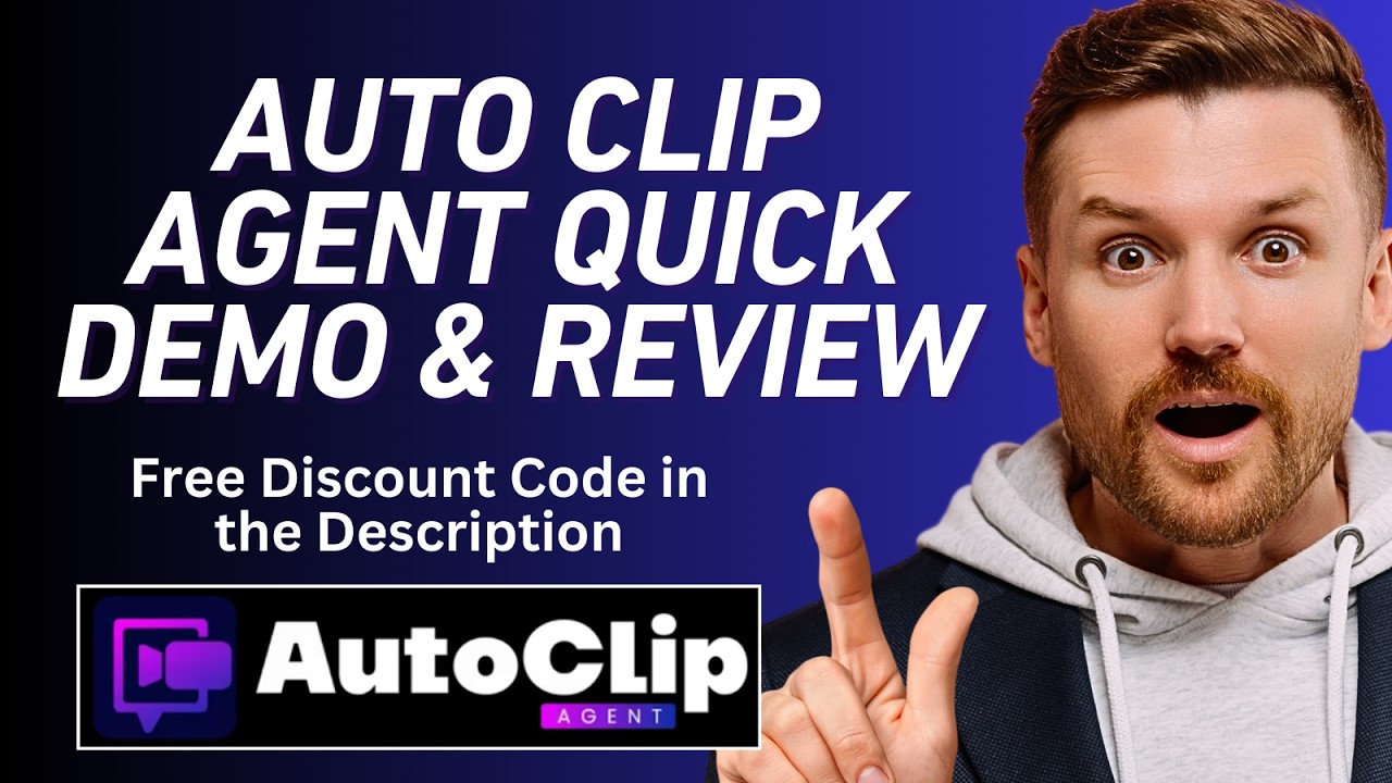 AutoClip Agent Quick DEMO & Review | Free Discount Code - YouTube