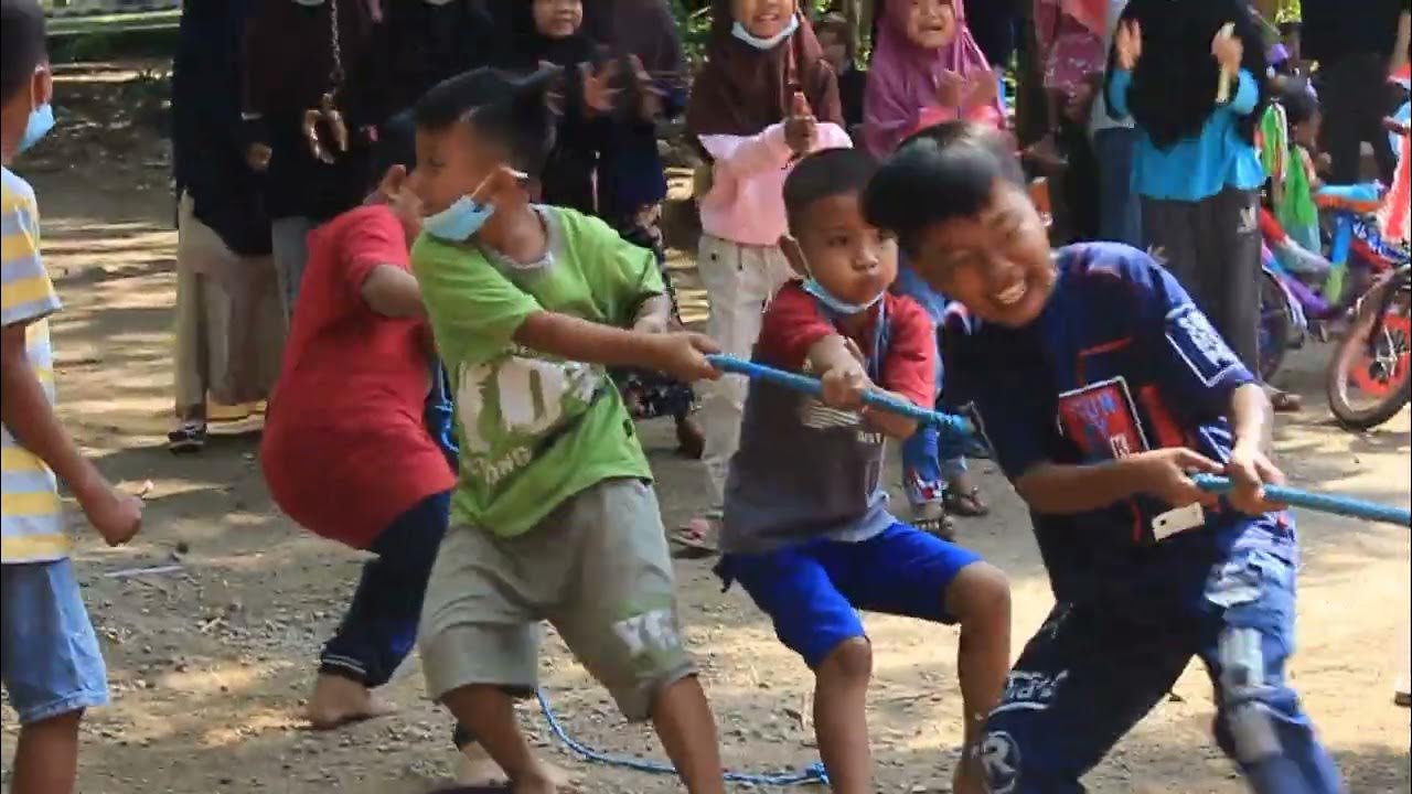 LOMBA TARIK TAMBANG ANAK ANAK - YouTube