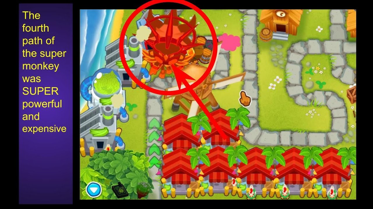 4th Path SUPER Monkey REALLY Powerful (BTD6 Modded) - YouTube