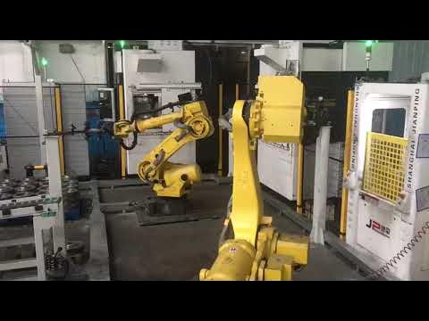 Brake Disc Automatic Balancing Machine integrated Robot Loading and Unloading - YouTube