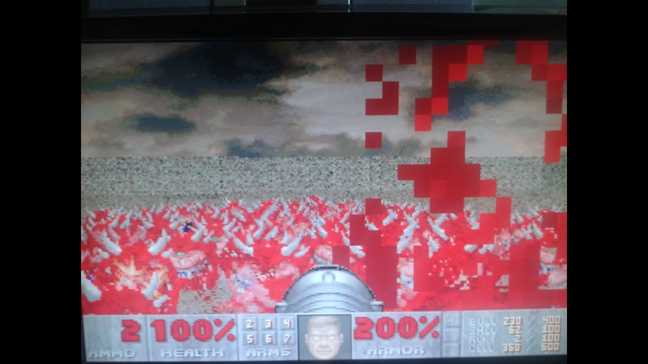 Level 37/37 test map of Doom 2 special edition (Cacodaemon) - YouTube