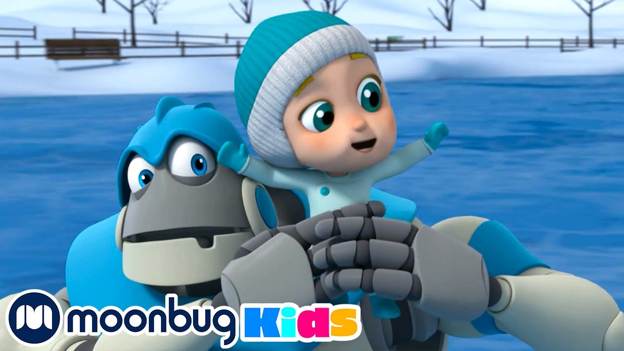 Ice Skating CHAOS!!! - SUPER ROBOT - Super Funny Kids Cartoons ...