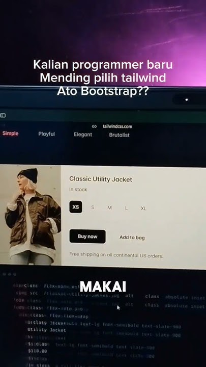 Rekomendasi Belajar Css Framework Programmer Pemula Tailwind Css dan ...