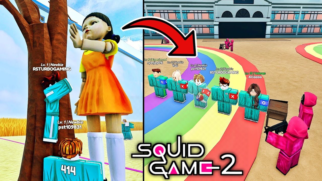 GAME OF SQUIDS🦑 - Full Gameplay ( All Season 1 & 2 Games ) - Roblox ...