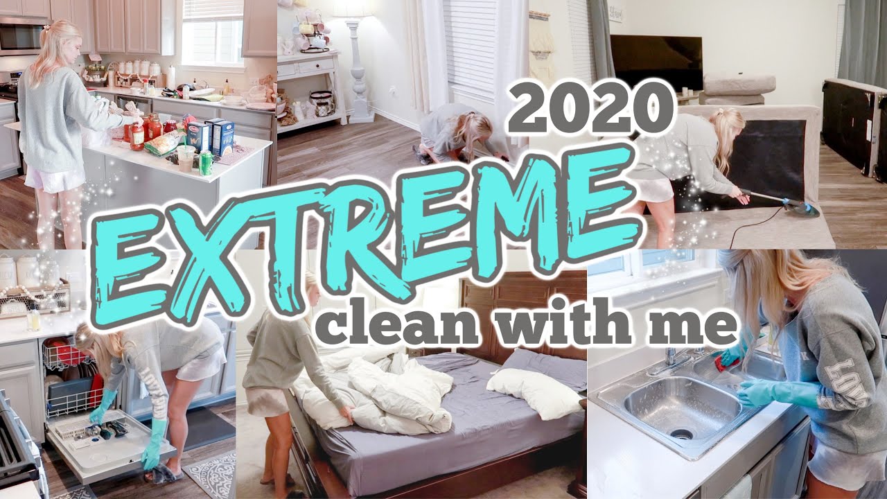 2020 EXTREME CLEAN WITH ME//EXTREME DISINFECTING//CLEANING MOTIVATION ...