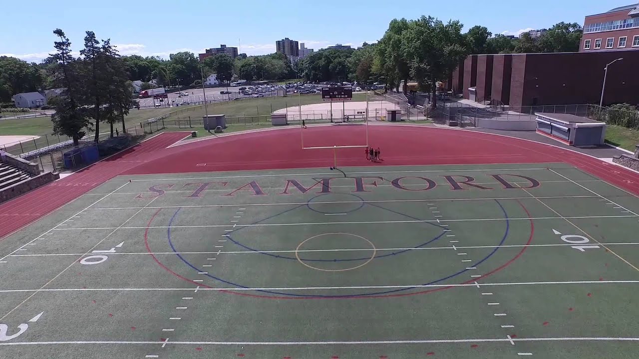 HAN Drone: Historic Boyle Stadium in Stamford - YouTube