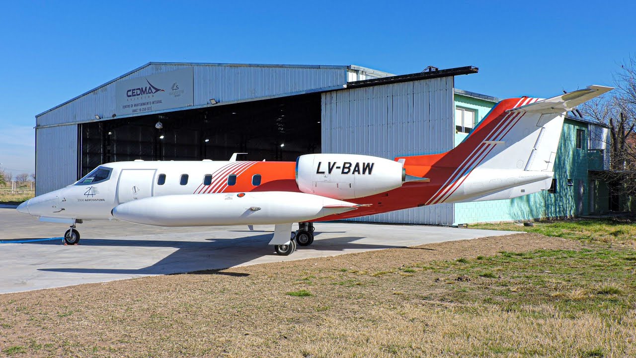 ⭐Volando en un Learjet L35A Morón - San Fernando: una de las mejores ...