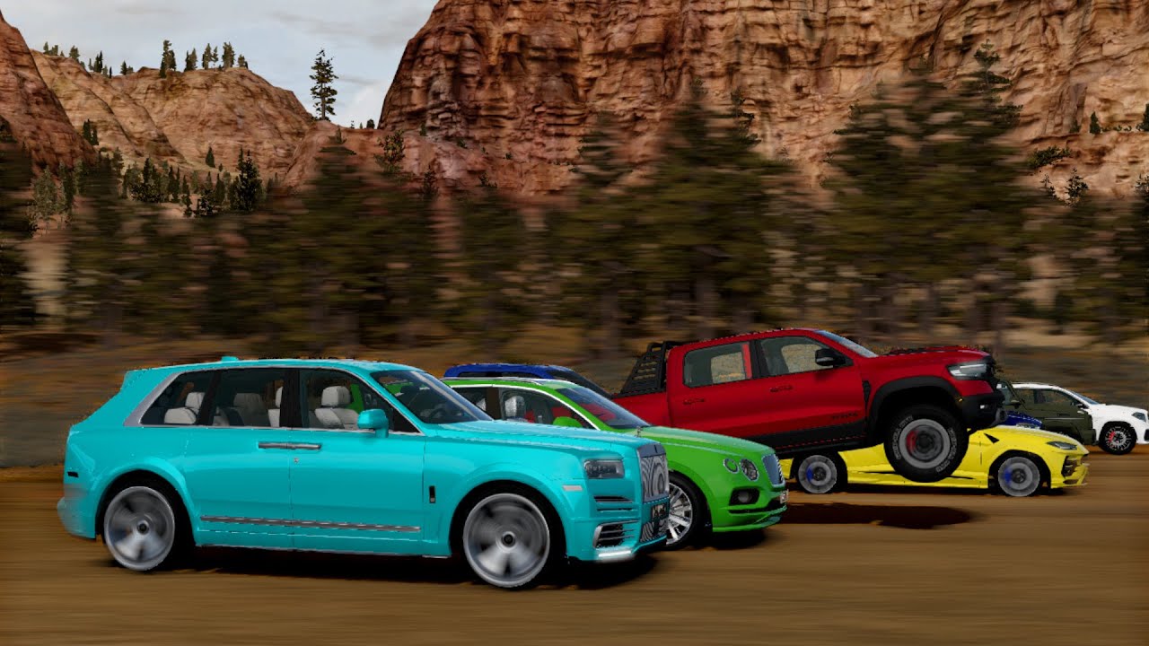 Off-road drag race of cars that are mostly used on the street - beamng ...