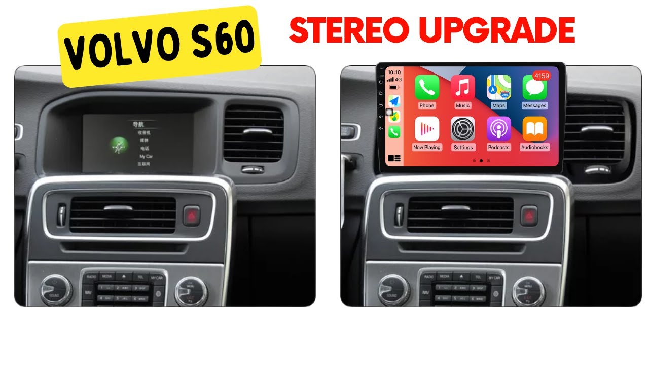 Volvo S60, XC60 Android Screen Upgrade with Backcamera and Factory ...