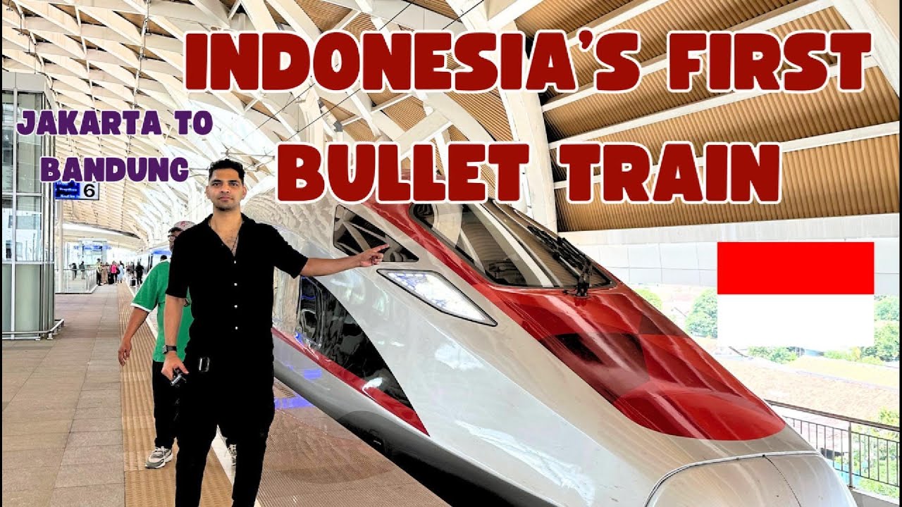 Indonesia's First High Speed Bullet Train Jakarta to Bandung Whoosh ...