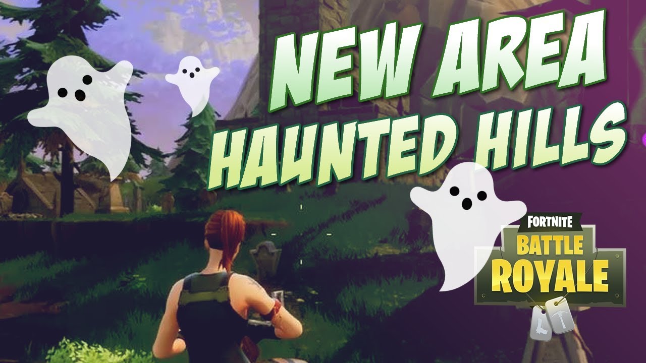 Fortnite Battle Royale - NEW Area Explored (Haunted Hills) - YouTube