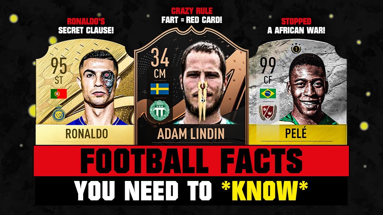 FOOTBALL FACTS You Need To KNOW! 😱🤯 - YouTube