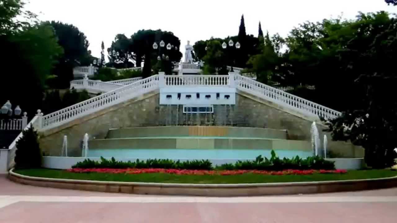 LAS FUENTES DEL PARQUE GRANDE 1 - YouTube