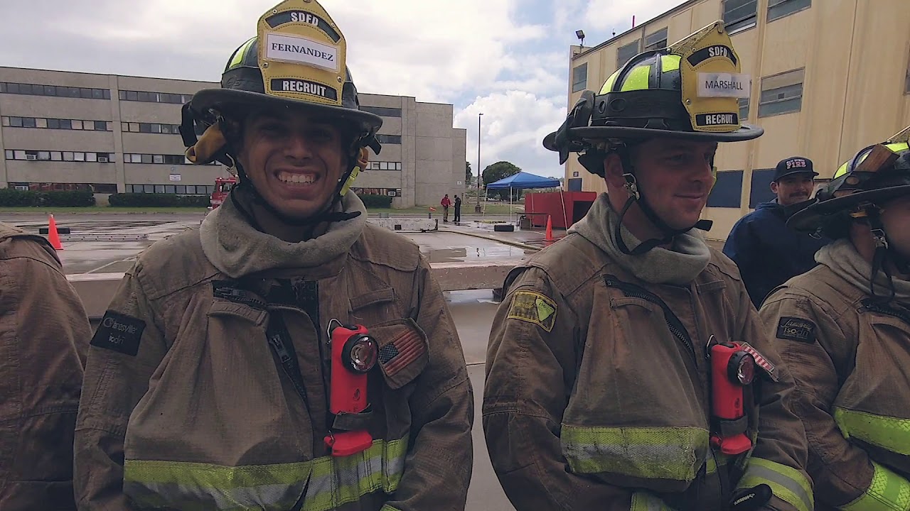 87th San Diego Fire-Rescue Department Fire Academy - YouTube