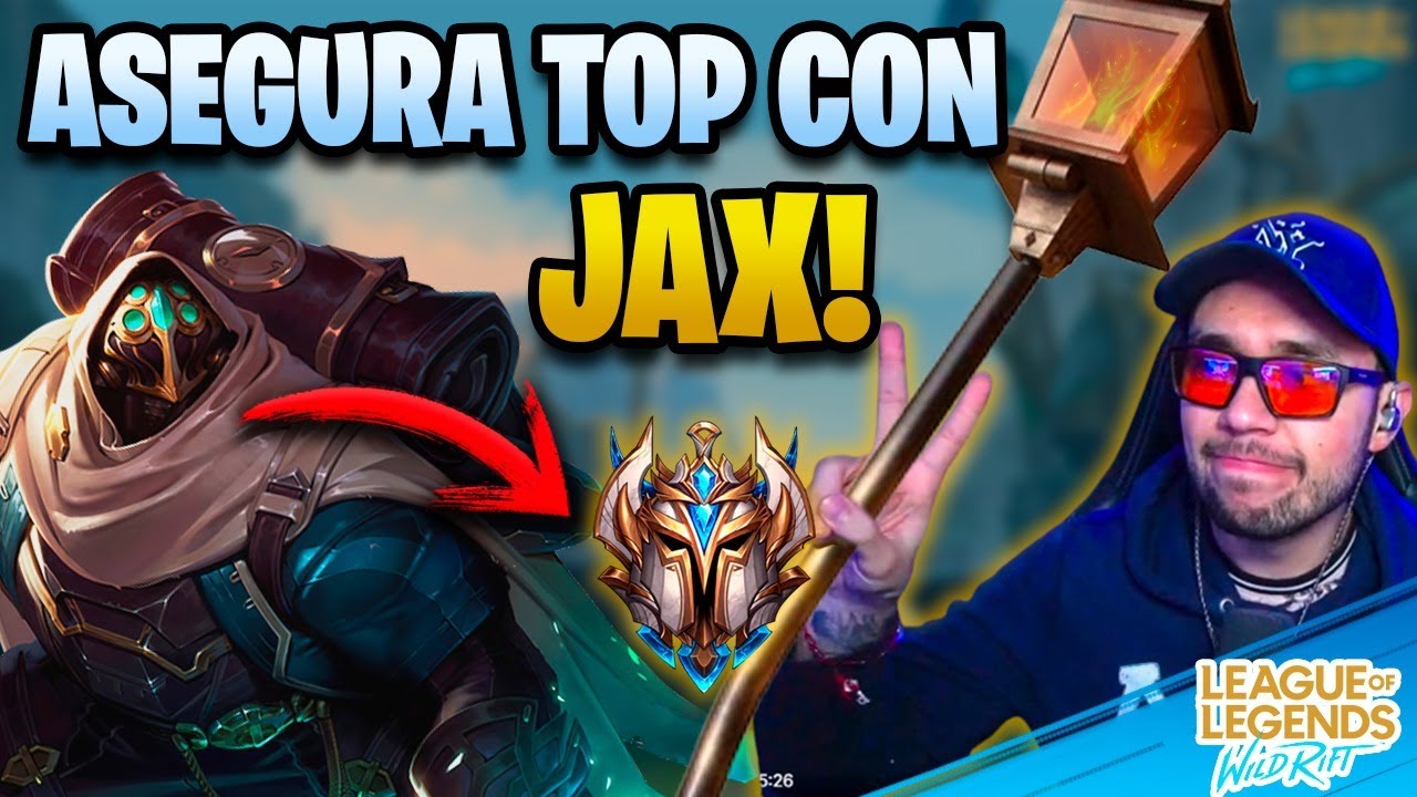 ¿CÓMO JUGAR JAX EN WILD RIFT? - GUÍA DE JAX WILD RIFT - YouTube