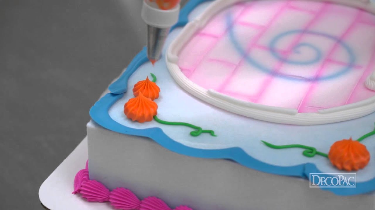 Disney Princess Cinderella Transforms DecoSet® Cake - YouTube