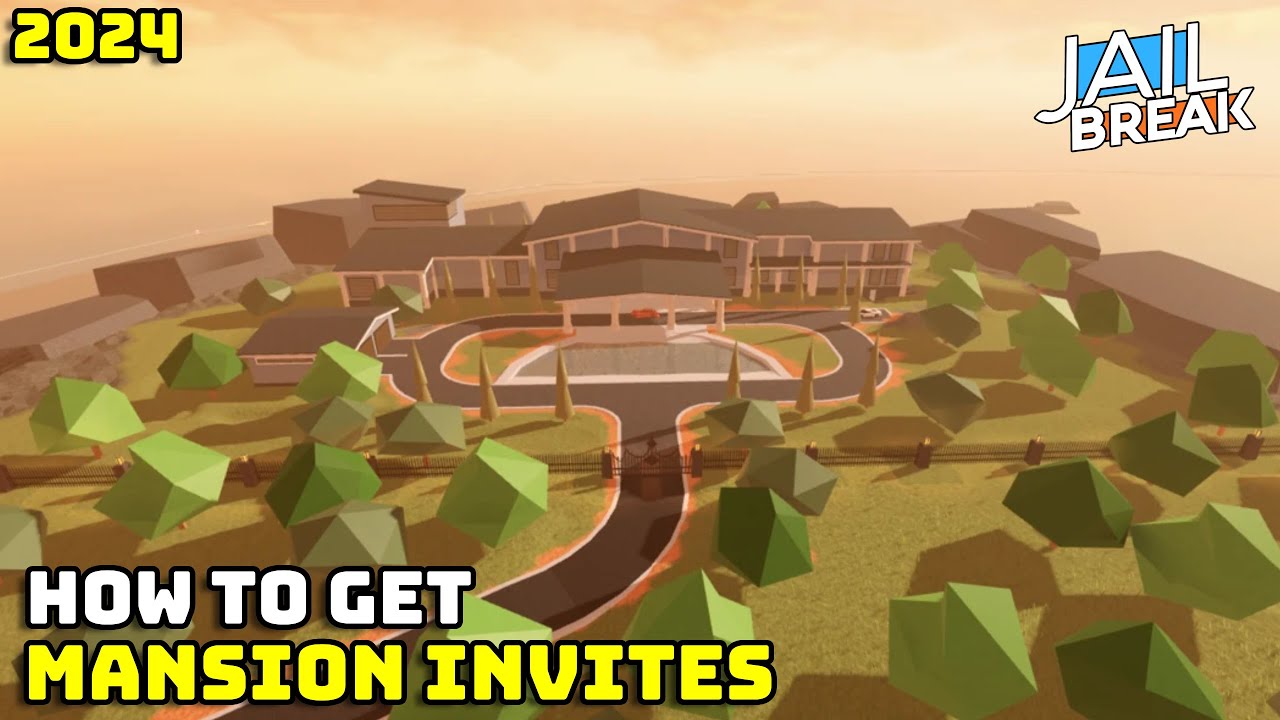 *EASIEST* Way to get the Mansion invite 2024 Jailbreak (ROBLOX) - YouTube