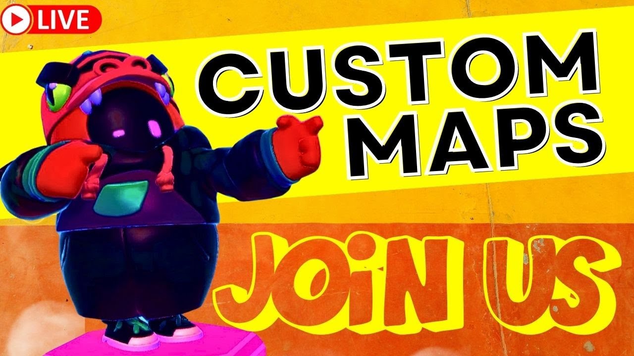 YOUR CUSTOM MAP CODES! Fall Guys Season 4 Custom Matches with Viewers ...